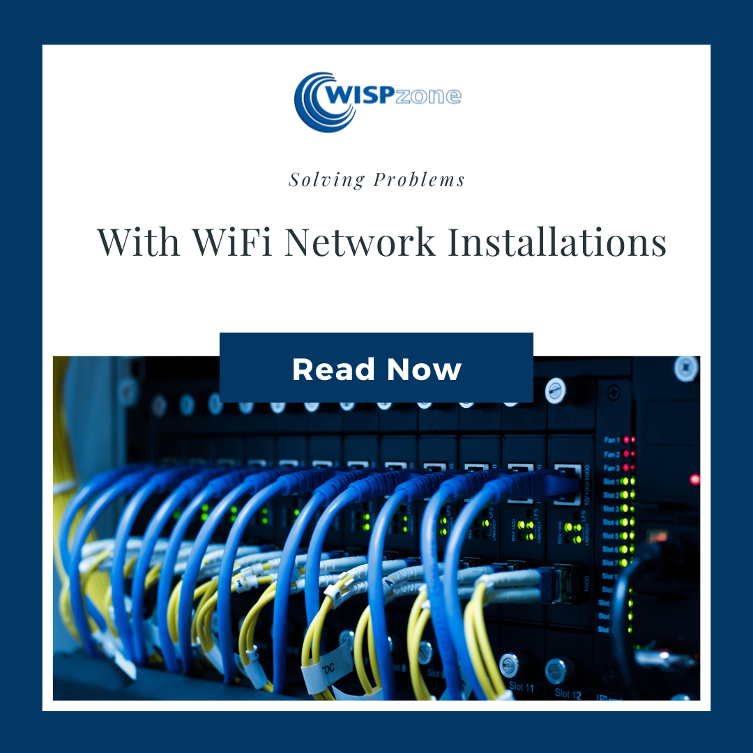 Solving problems with WiFi network installations