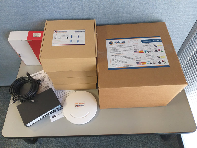 STAR-5 Kit is an easy to install kit that provides an apartment buildi