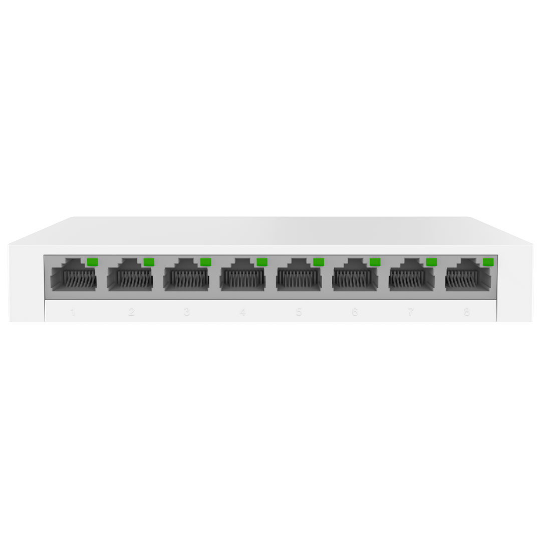 SW-08G - Ethernet switch, with 8 LAN ports
